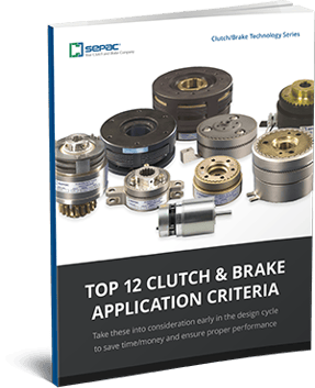 Top 12 Application Criteria for Brakes & Clutches | SEPAC, Inc.